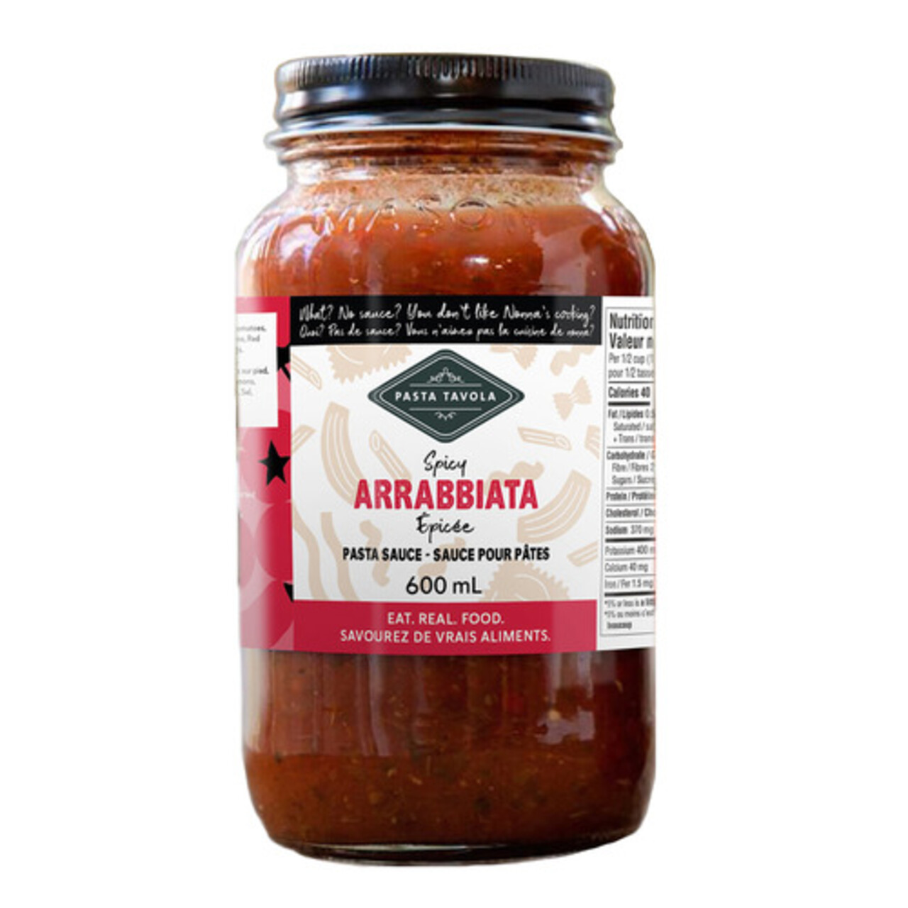 Pasta Tavola Spicy Arrabbiata Pasta Sauce 600 ml (frozen) - Voilà ...