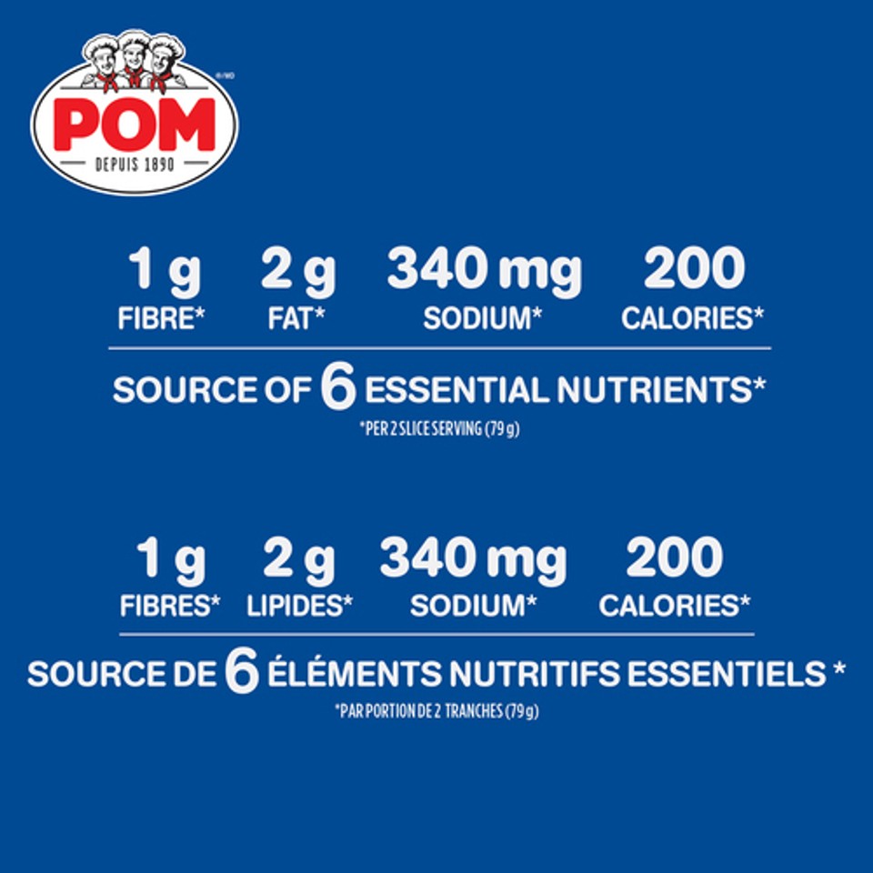 POM White Sliced Bread Ultra Moist 675 g - Voilà Online Groceries & Offers