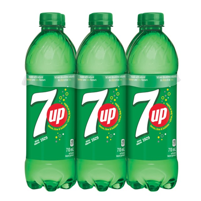 7Up Soft Drink Lemon Lime & Bubbles 6 x 710 ml (bottles) - Voilà Online ...