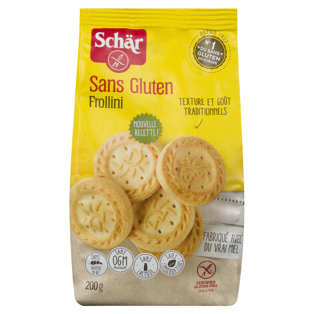 Schar Gluten-Free Frollini Cookie 200 g - Voilà Online Groceries & Offers