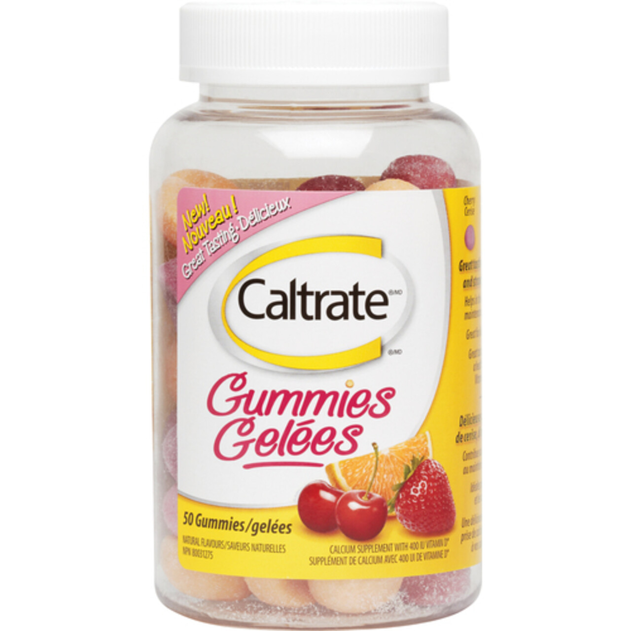 Caltrate Calcium & Vitamin D3 Gummies 50 Count - Voilà Online Groceries ...