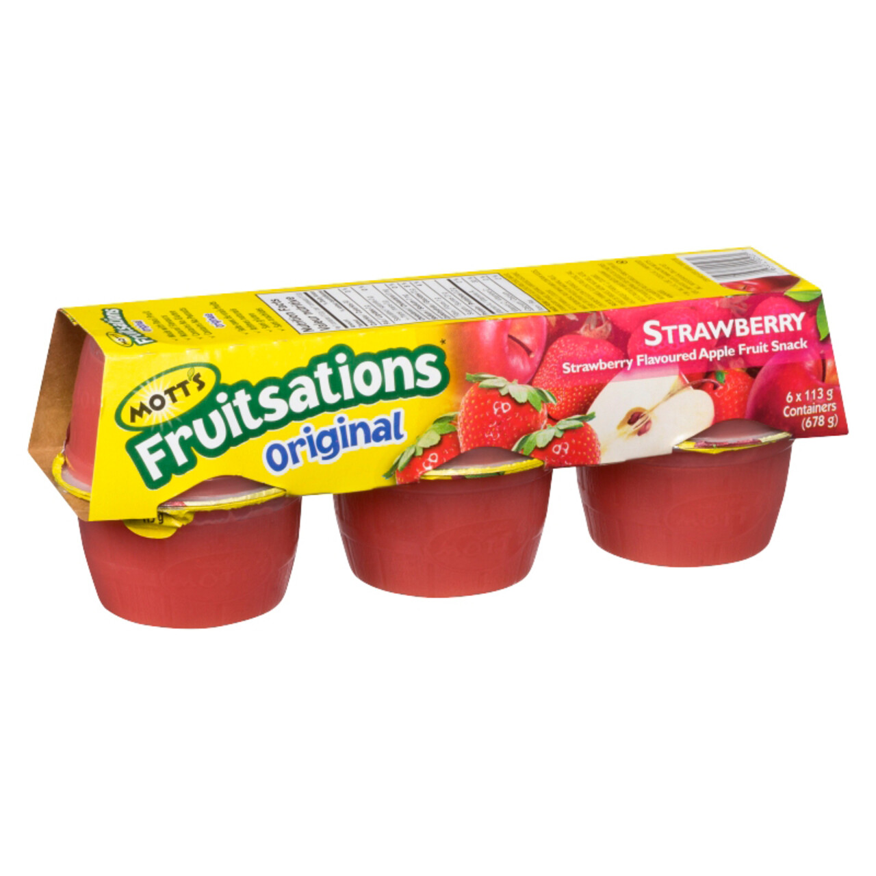 Mott's Fruitsations Apple Fruit Snack Original Strawberry 6 x 113 g ...