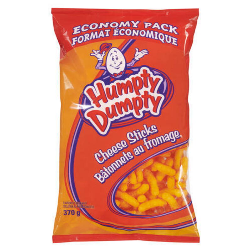 Humpty Dumpty Sticks Snacks Cheese 370 g - Voilà Online Groceries & Offers
