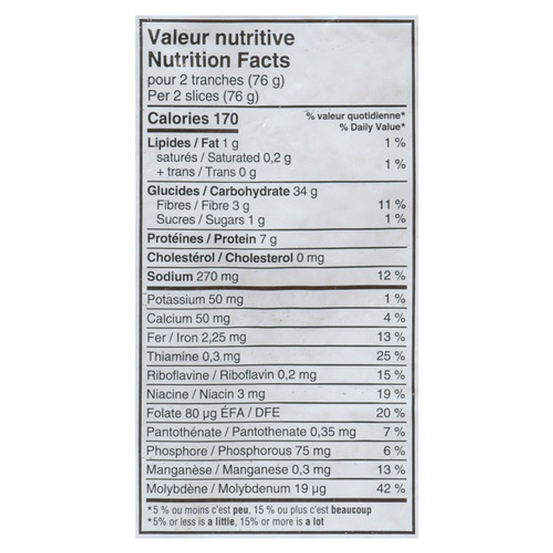POM White Bread Nature Sugar & Fat Free 650 g - Voilà Online Groceries ...