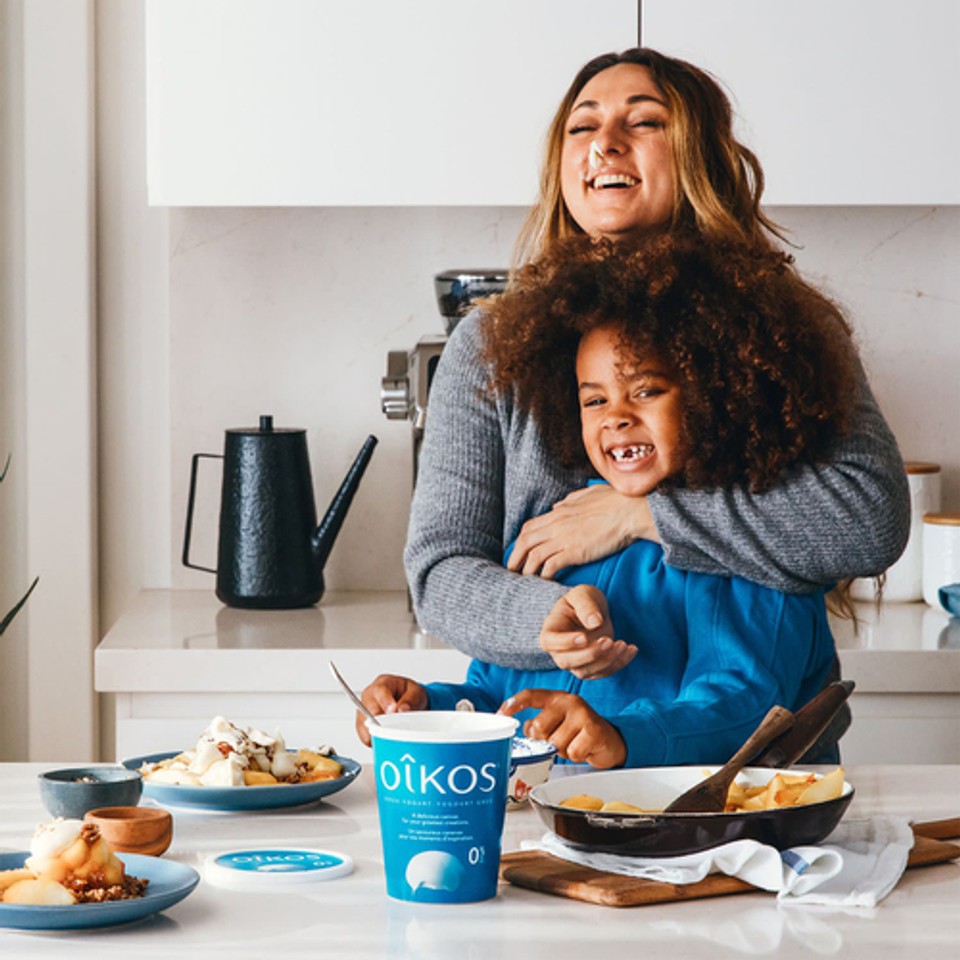 Oikos 2% Greek Yogurt Blended Raspberry-Pomegranate / Key Lime ...