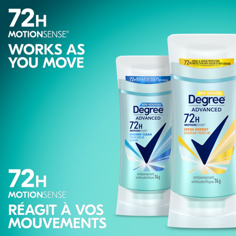 Degree Advanced Antiperspirant Fresh Energy Deodorant Stick 74 g ...