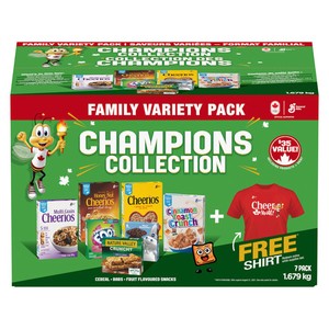 Champions Collection Cereal Family Variety Pack 1.679 kg - Voilà Online ...