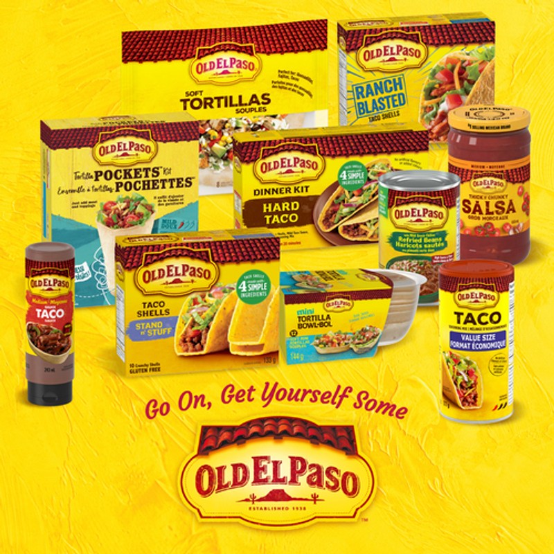 Old El Paso Dinner Kit Burrito 510 g - Voilà Online Groceries & Offers