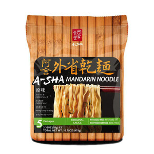 A-Sha Mandarin Noodle Original Sauce 475 g - Voilà Online Groceries ...