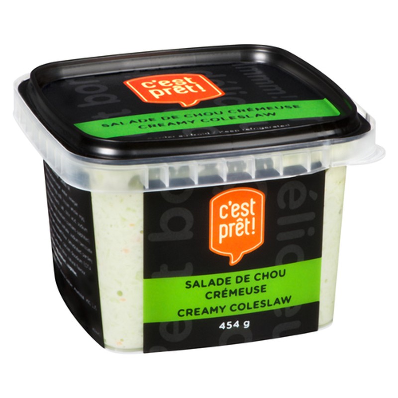 C'est Prêt! Salad Creamy Coleslaw 454 g - Voilà Online Groceries & Offers