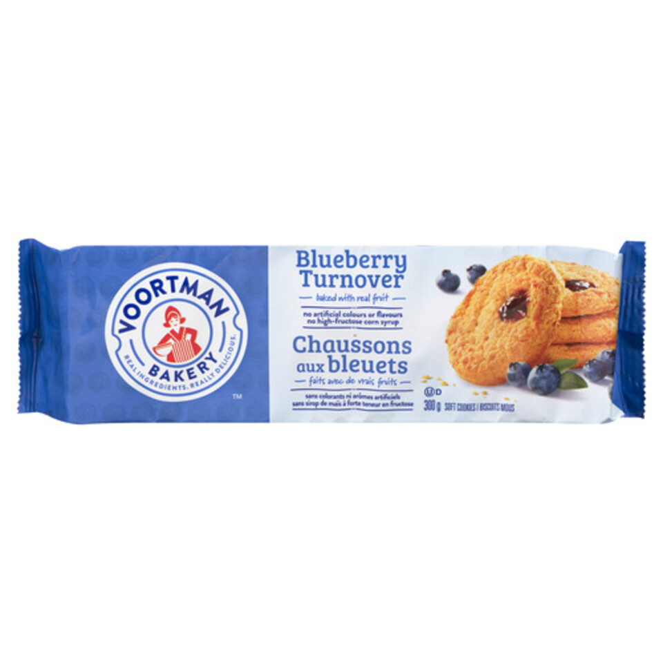 Voortman Cookies Blueberry Turnovers 300 g - Voilà Online Groceries ...