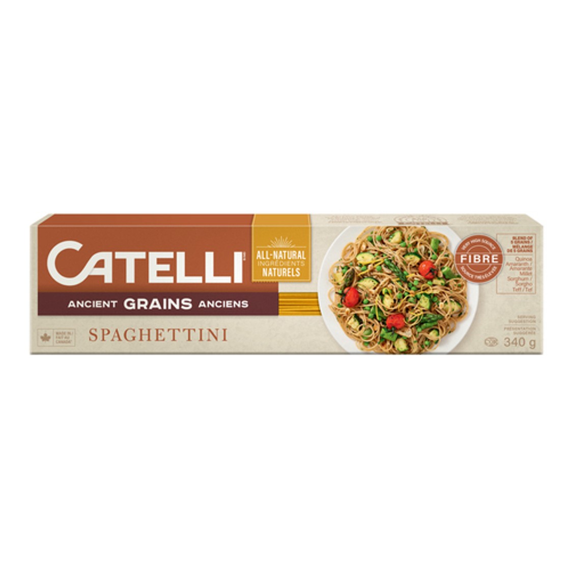 Catelli Pasta Ancient Grain Spaghettini 340 g - Voilà Online Groceries ...