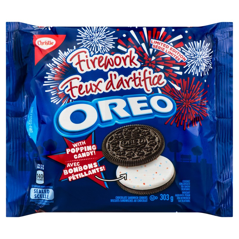 Christie Oreo Cookies Firework 303 g - Voilà Online Groceries & Offers
