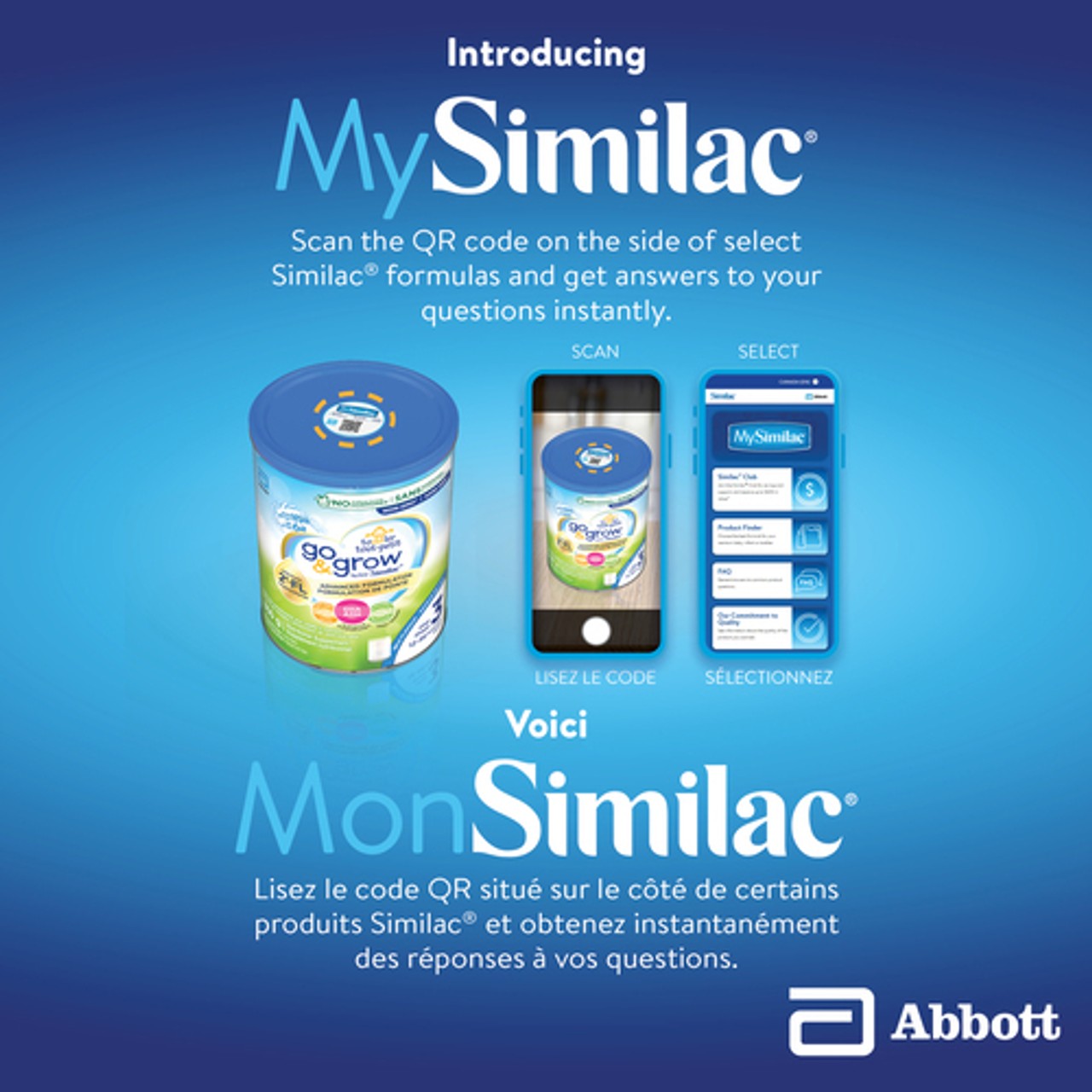 Similac Go & Grow Nutritional Supplement Milk Flavored Powder 850 g ...