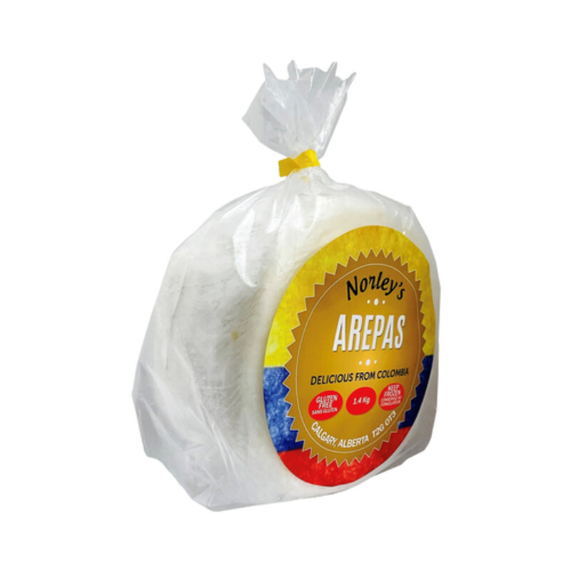 Norley and Stellas Arepas 1.4 kg (frozen) - Voilà Online Groceries & Offers