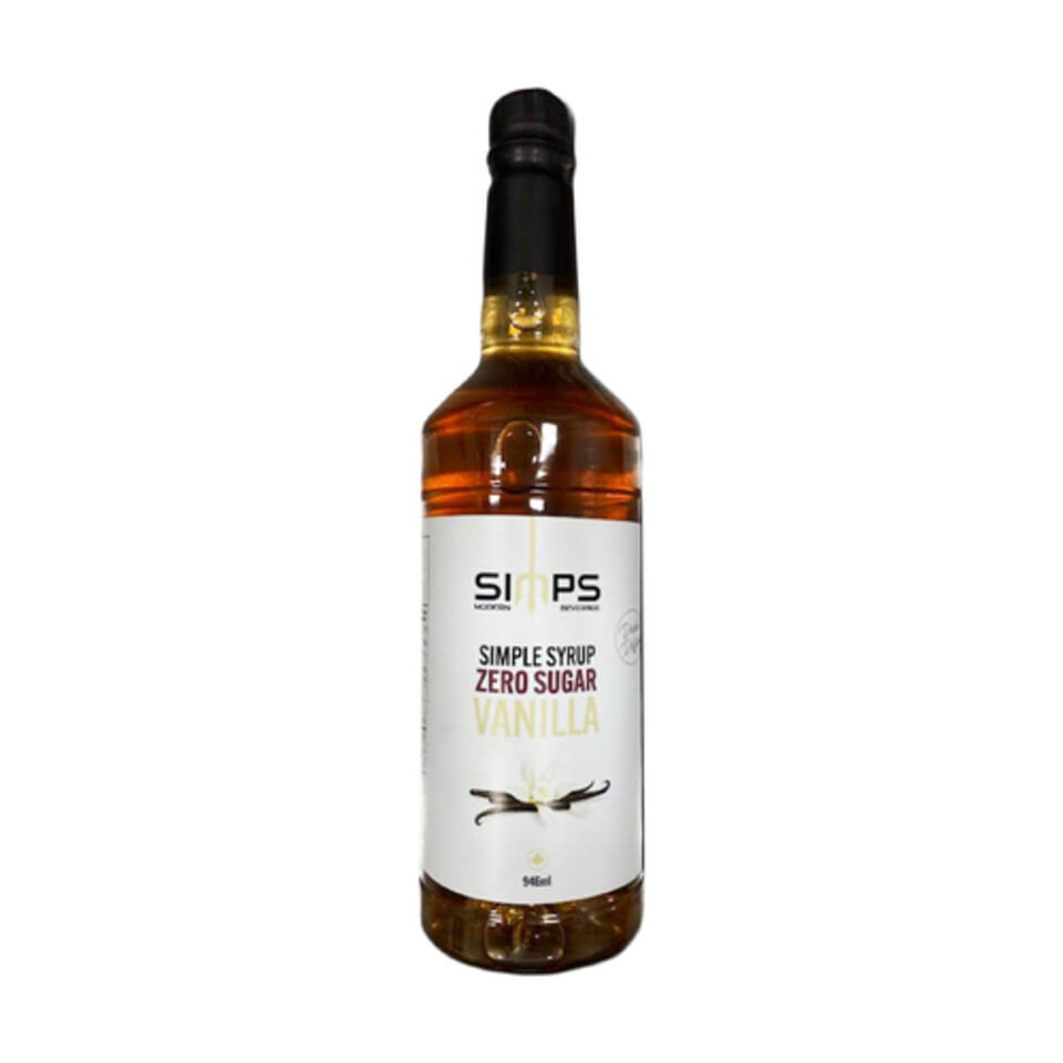 Simps Modern Beverage Zero Sugar Syrup Vanilla 946 ml - Voilà Online ...