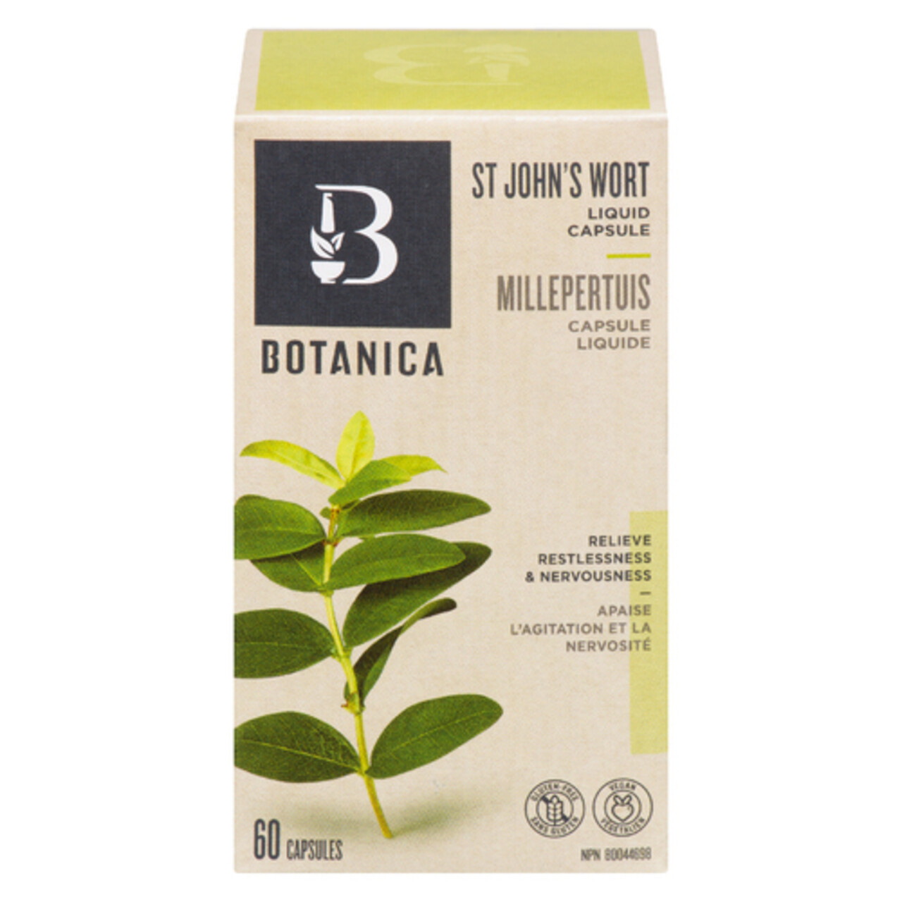 Botanica St John's Wort Liquid Capsule 60 Count - Voilà Online ...