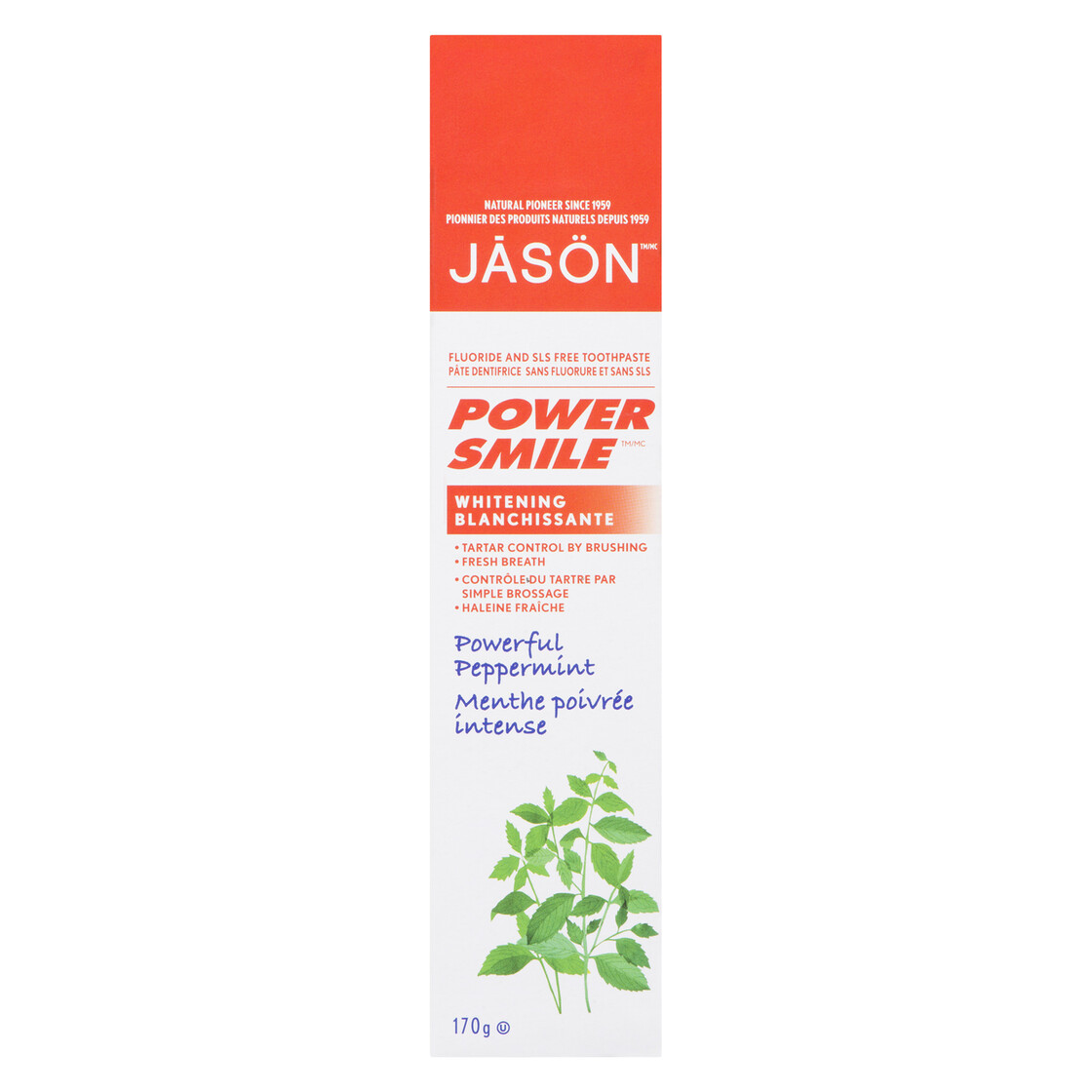 Jason Power Smile Whitening Toothpaste 170 g - Voilà Online Groceries ...