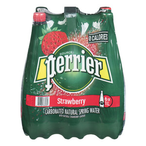Perrier Strawberry Carbonated Water 1 L - Voilà Online Groceries & Offers