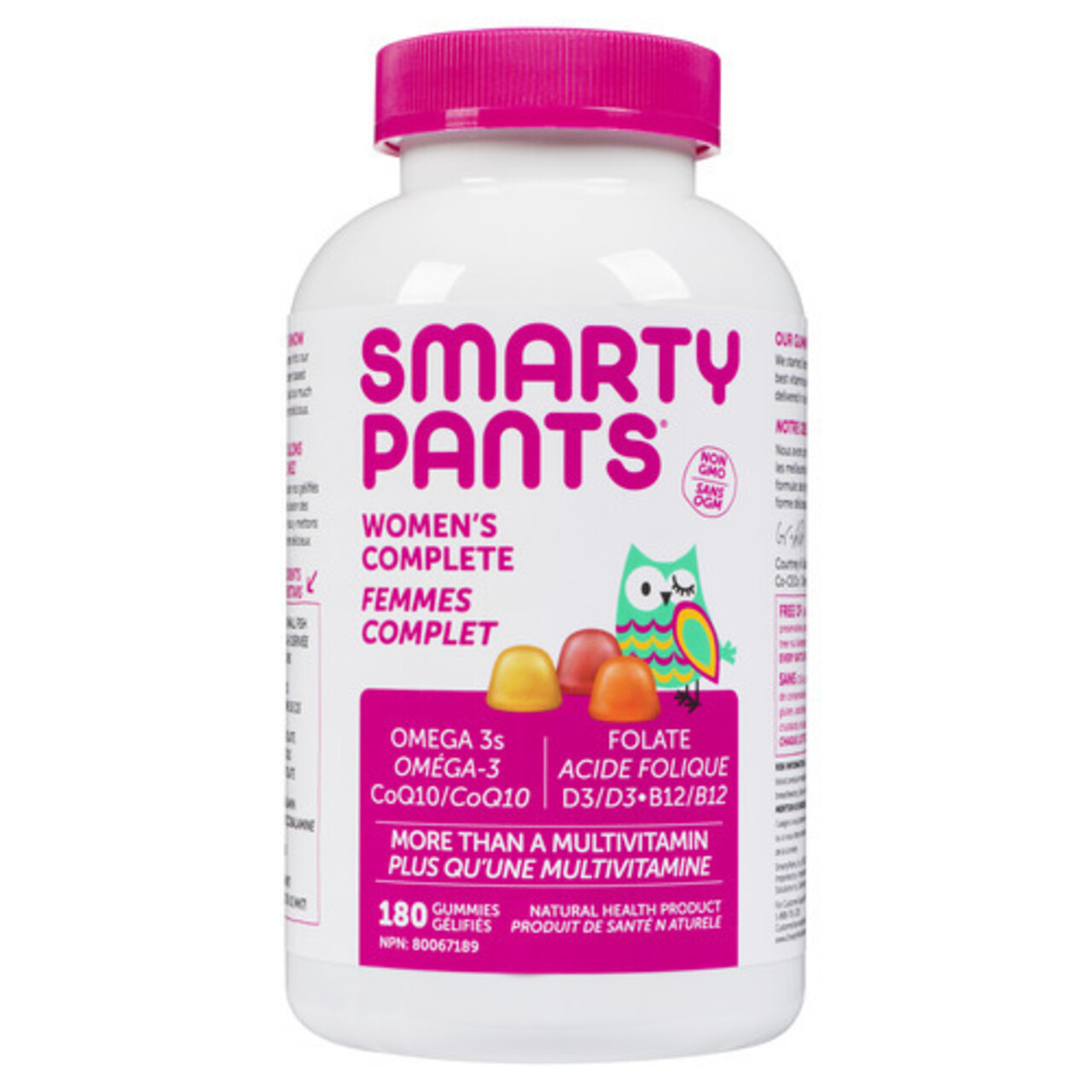 Smarty Pants Women's Complete Multivitamins Gummies 180 Count - Voilà Online Groceries & Offers