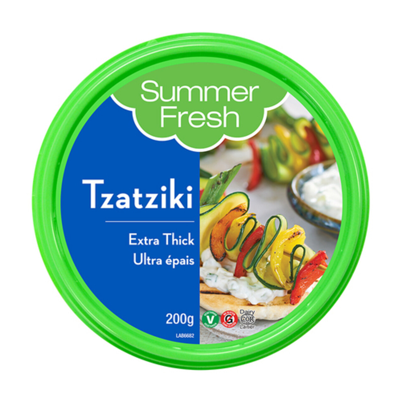 Summer Fresh Tzatziki Extra Thick 200 g - Voilà Online Groceries & Offers