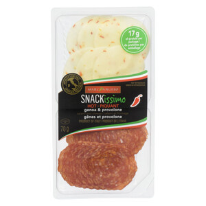 Marcangelo Snackissimo Salami And Cheese Genoa & Provolone Hot 70 g ...