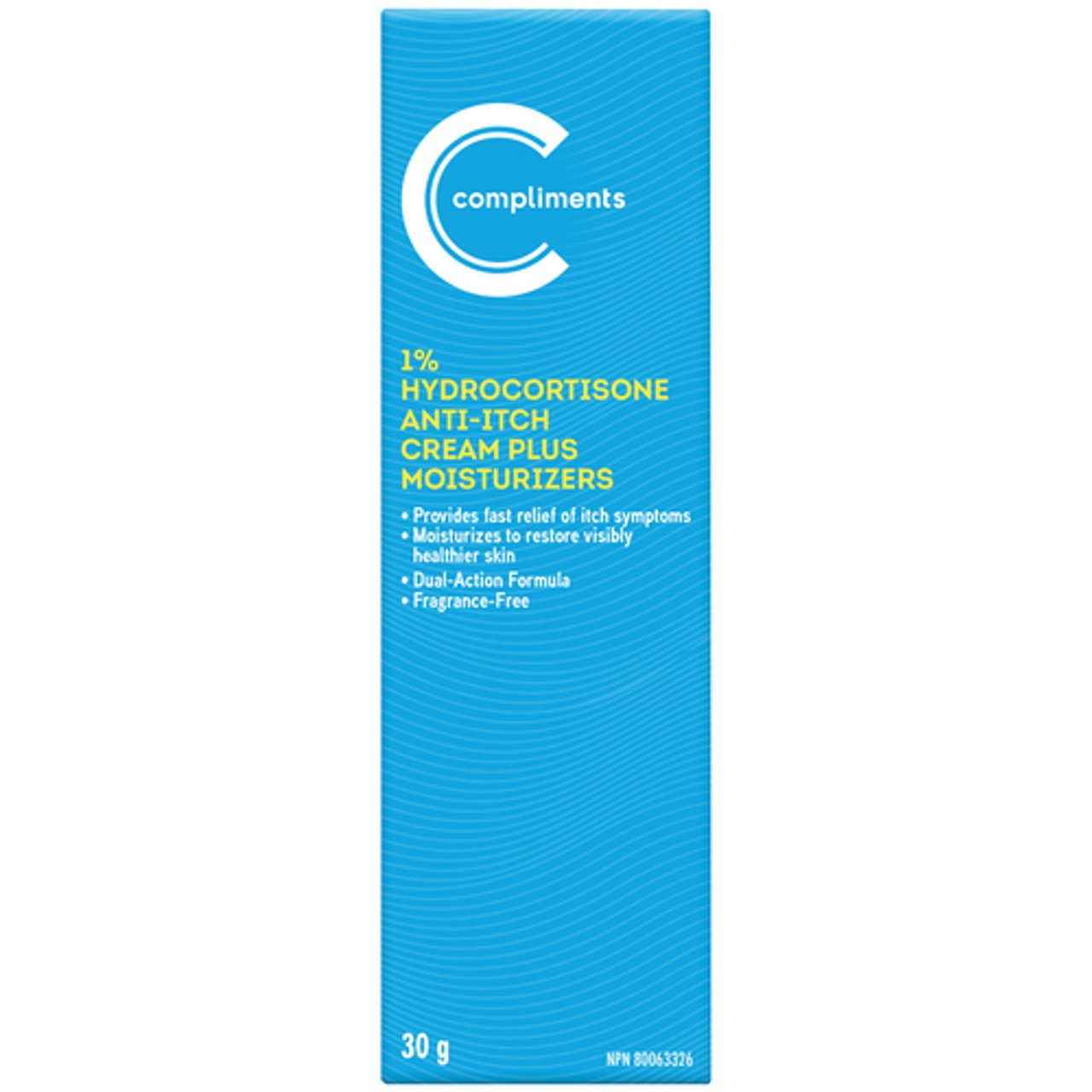 Compliments Hydrocortisone Anti-Itch Cream Fragrance Free 30 g - Voilà ...