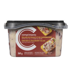 Compliments Salad Spread Chicken & Cranberry 360 g - Voilà Online ...