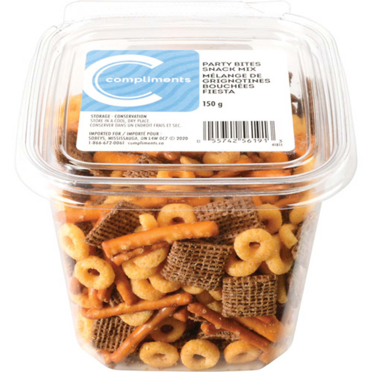 Compliments Party Bites Snack Mix 150 g - Voilà Online Groceries & Offers