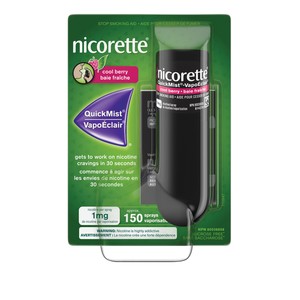 Nicorette Nicotine QuickMist Spray Berry 1 mg 150 Sprays - Voilà Online ...