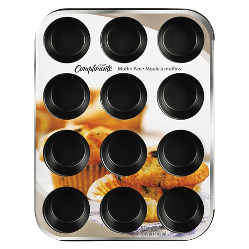 Compliments Non-Stick Muffin Pan 1 Pack - Voilà Online Groceries & Offers