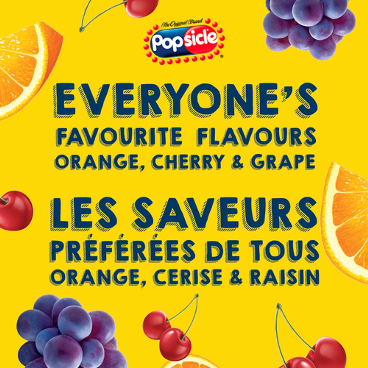 Popsicle Ice Pops Orange Cherry Grape 12 x 48 ml - Voilà Online ...