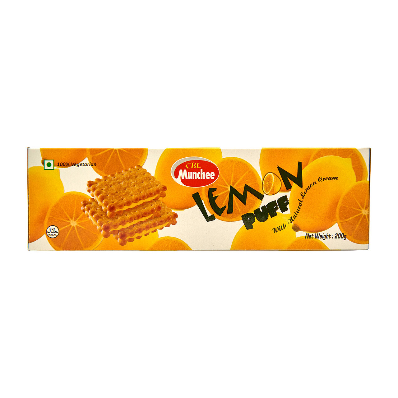 Munchee Cookies Lemon Puff 200 g - Voilà Online Groceries & Offers