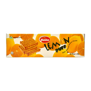 Munchee Cookies Lemon Puff 200 g - Voilà Online Groceries & Offers