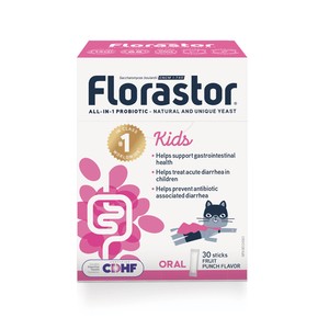 Florastor Kids Probiotic Sticks Fruit Punch Flavour 30 Count - Voilà ...