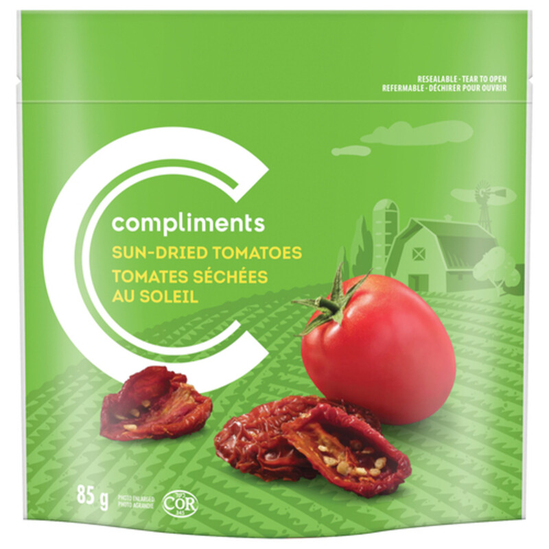 Compliments Fresh Sundried Tomatoes 85 g - Voilà Online Groceries & Offers