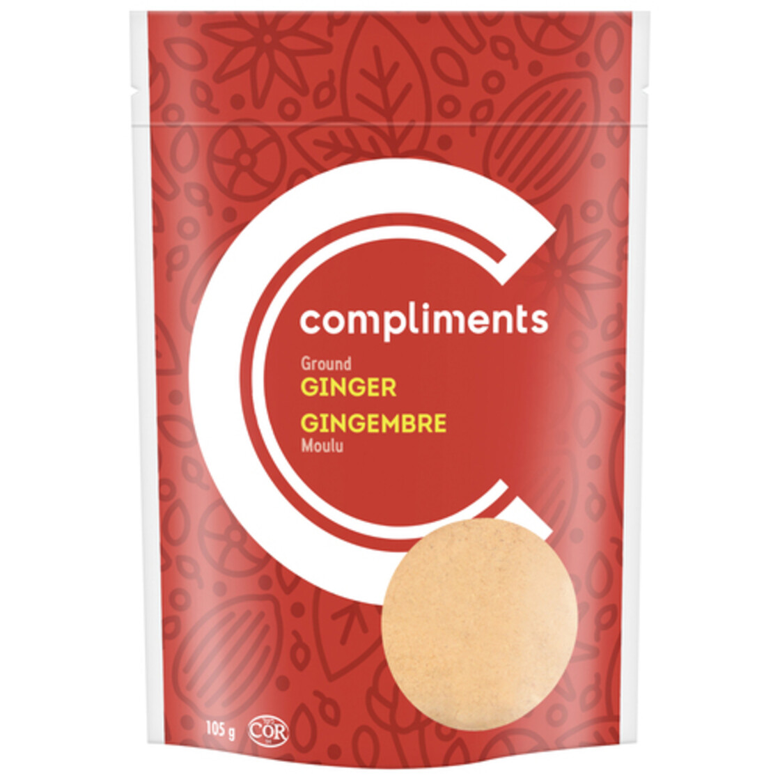 Compliments Spice Ground Ginger 105 g - Voilà Online Groceries & Offers