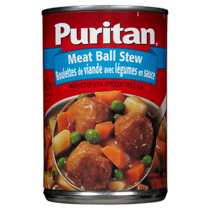 Puritan Stew Meatball 410 g - Voilà Online Groceries & Offers