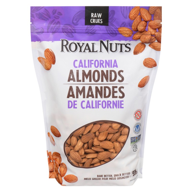 Royal Nuts California Raw Almonds 908 g - Voilà Online Groceries & Offers