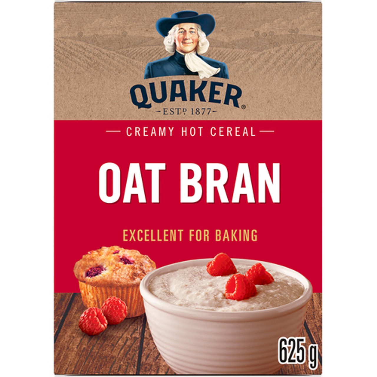 Quaker Hot Cereal Oat Bran Creamy 625 g - Voilà Online Groceries & Offers