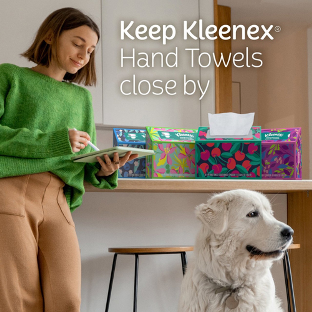 Kleenex Disposable Paper Hand Towels 1 Box 60 Count - Voilà Online ...