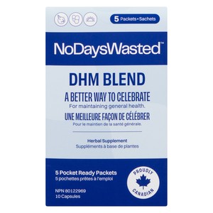 No Days Wasted Supplement DHM Blend 2 Count - Voilà Online Groceries ...