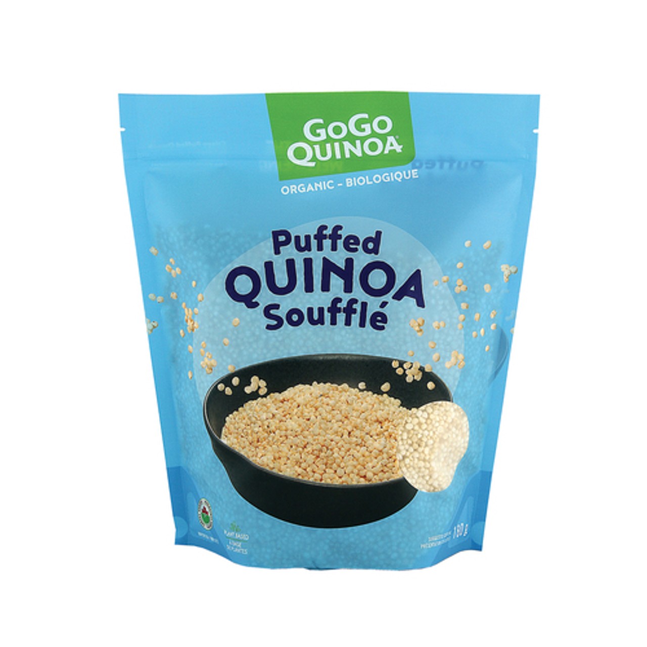 Gogo Quinoa Organic Puffed Quinoa 180 g - Voilà Online Groceries & Offers