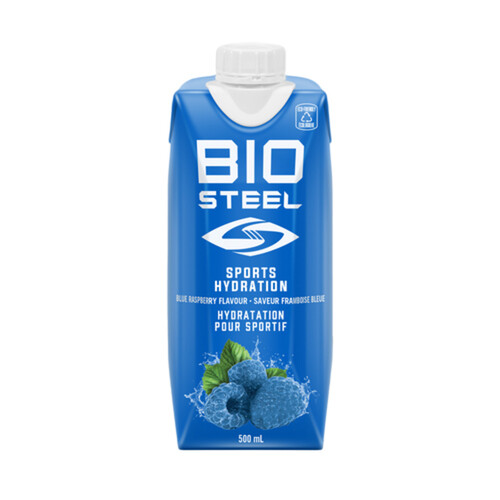 BioSteel Sports Drink Blue Raspberry 12 x 500 ml - Voilà Online ...
