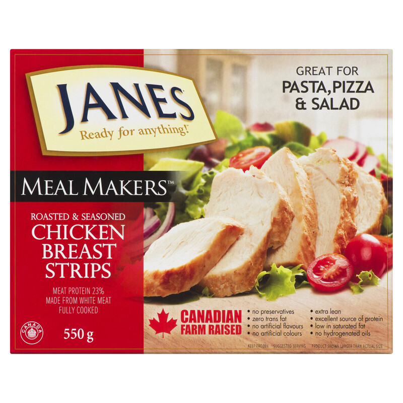 Janes Frozen Oven Roasted Cooked Chicken Breast 550 g - Voilà Online ...