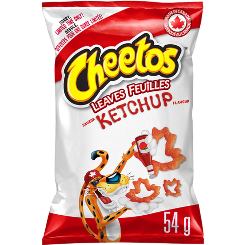 Cheetos Leaves Ketchup Flavoured Snacks (small bag) 54 g - Voilà Online ...