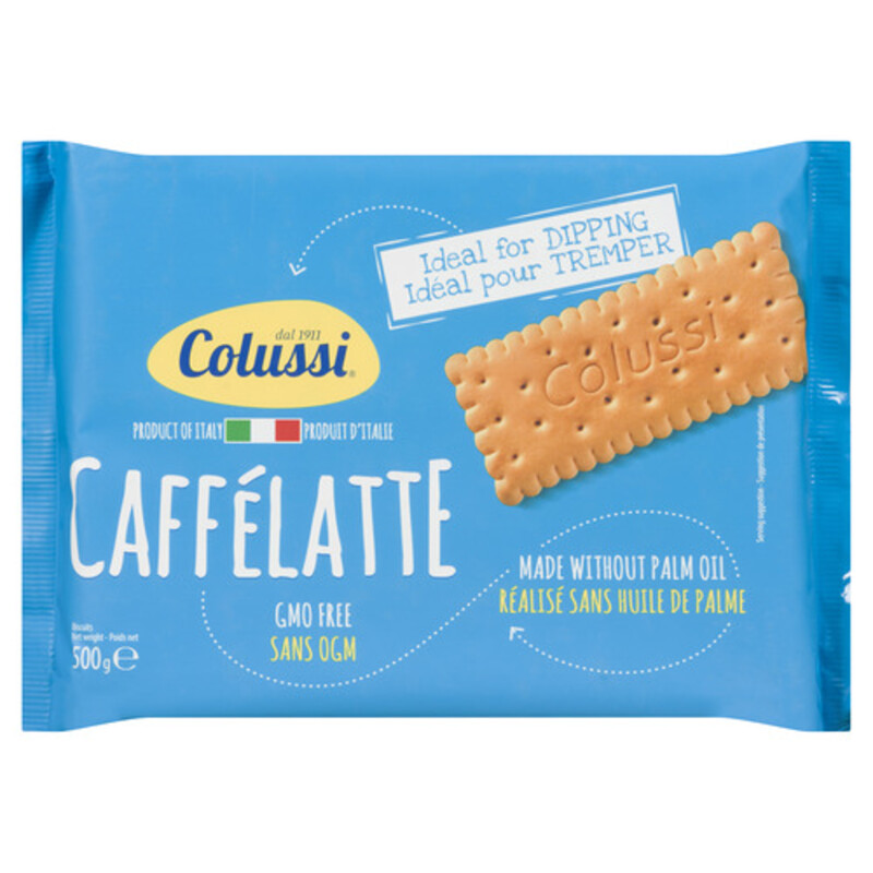 Colussi Cookies Caffe Latte 500 g - Voilà Online Groceries & Offers