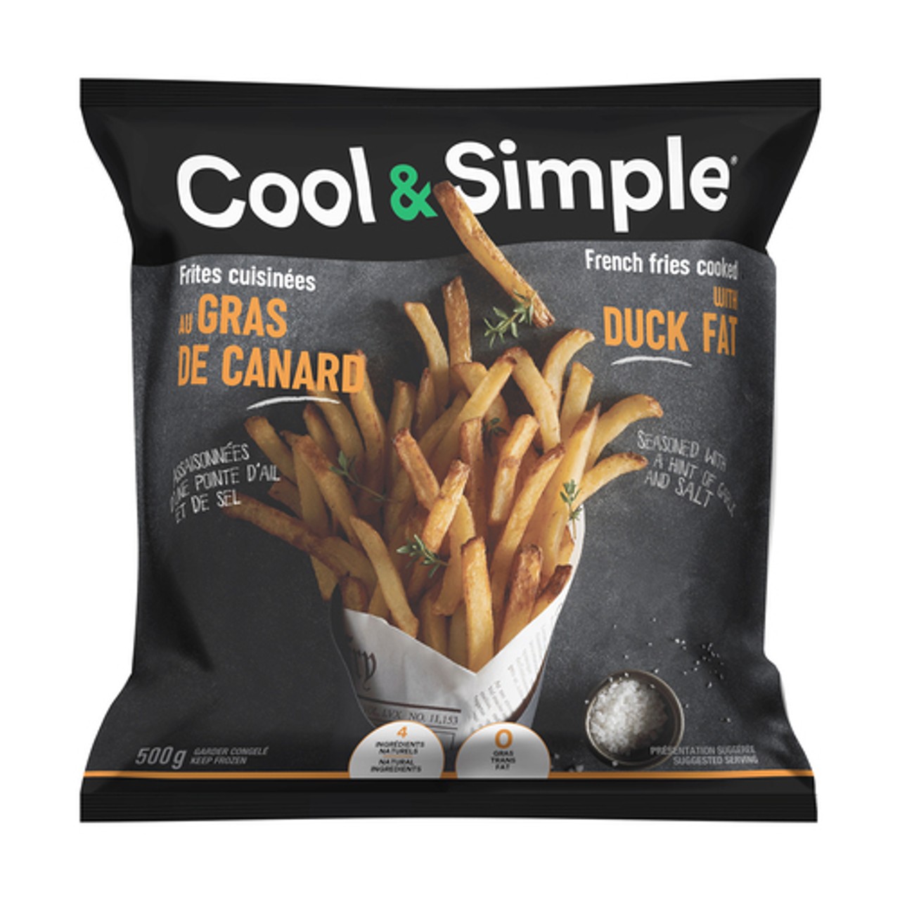Cool & Simple Frozen French Fries Cooked With Duck Fat 500 g - Voilà ...