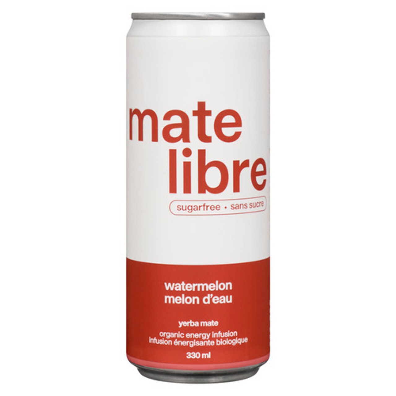 Mate Libre Organic Energy Infusion Watermelon 330 ml - Voilà Online Groceries & Offers