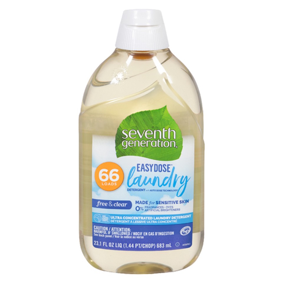 Seventh Generation Liquid Laundry Detergent Ultra Concentrated Easy ...